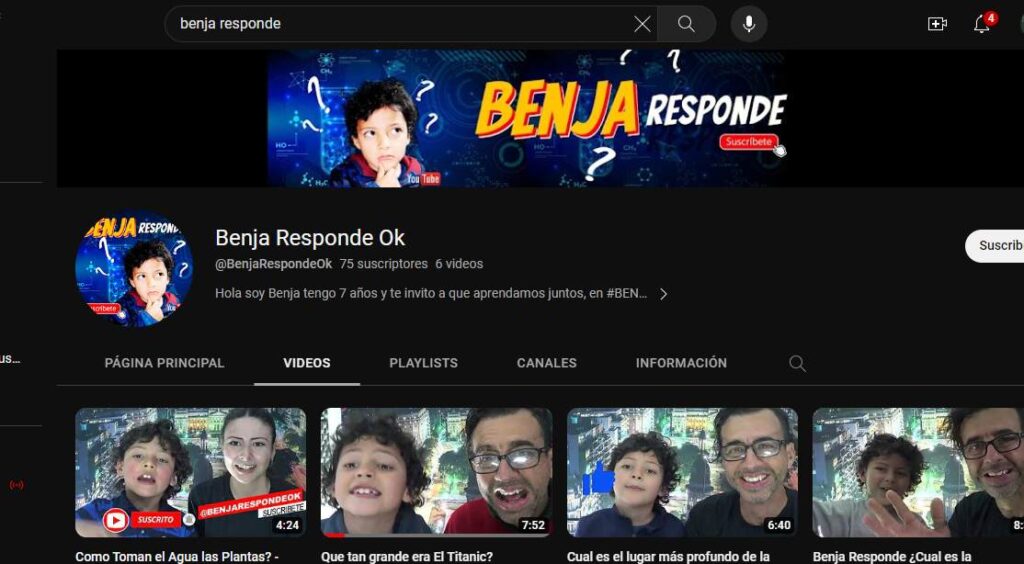 "Benja Responde": El niño de La Bolsa que enseña y divierte en YouTube ...