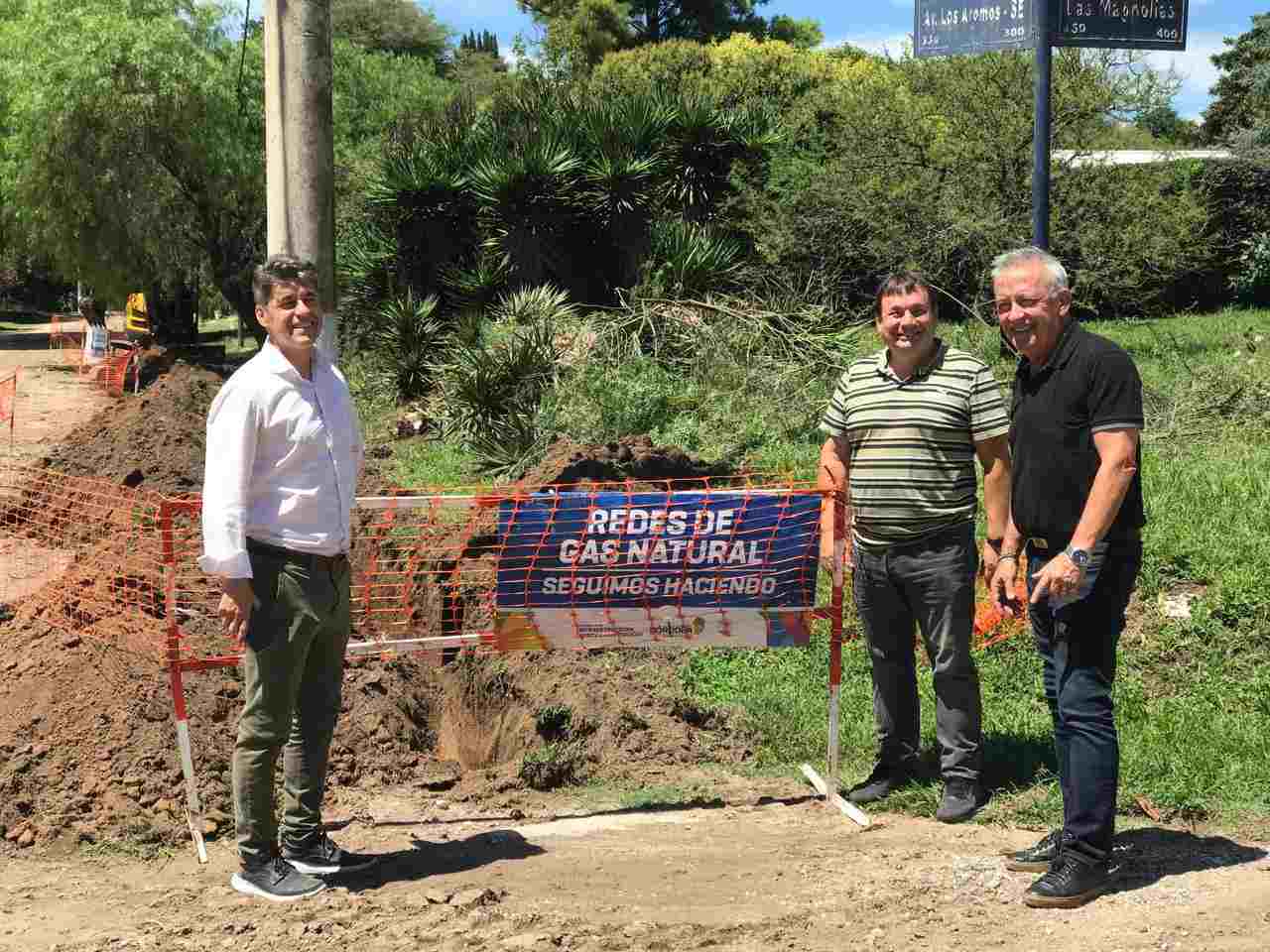 Villa Los Aromos: el gas natural llegará a los colegios y al Centro de ...